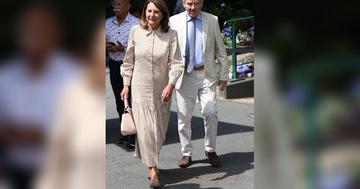 Stilvoller Auftritt: Carole und Michael Middleton glänzen in Wimbledon ...