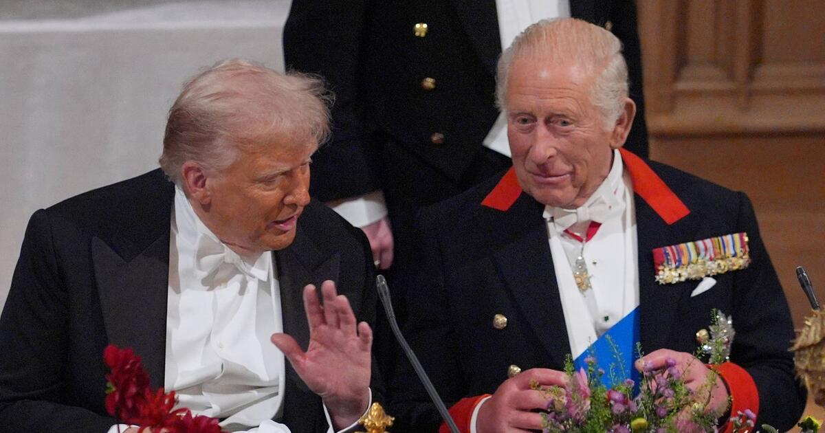Donald Trump und König Charles: Küchenstreit bei royalem Dinner | 1&1