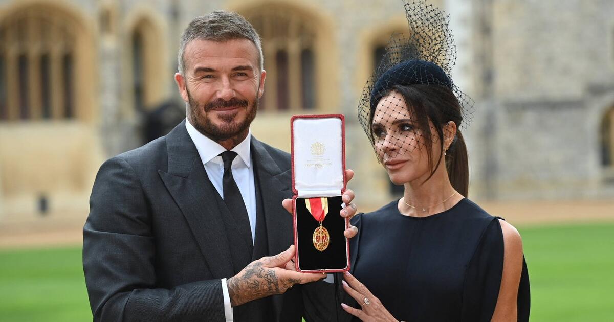 Victoria Beckham: "Ich war noch nie so stolz auf dich, Sir David" | 1&1