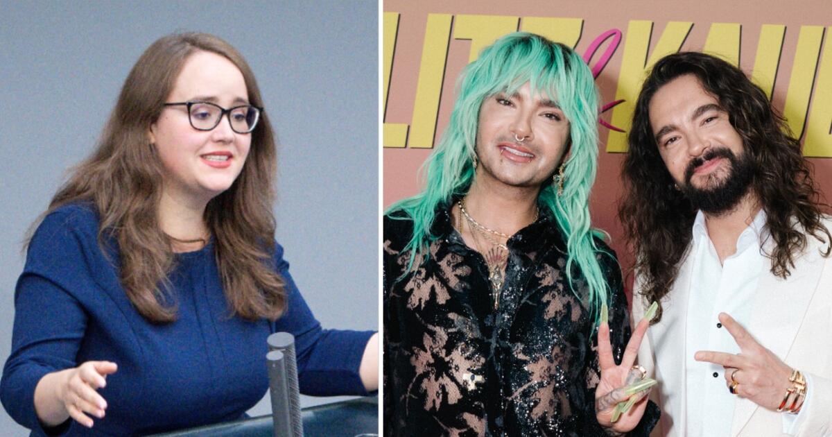 Treffen mit Kaulitz-Brüdern: Junge Ricarda Lang wäre "tot umgefallen" | 1&1