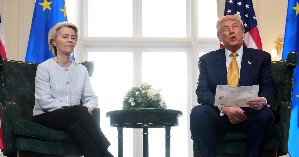 Deal zwischen EU und USA: Hat sich die EU von Trump über den Tisch ...