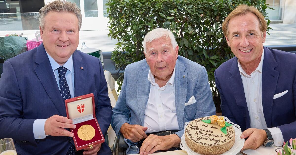 Wiener Bürgermeister ehrt Peter Weck zum 95. Geburtstag | 1&1