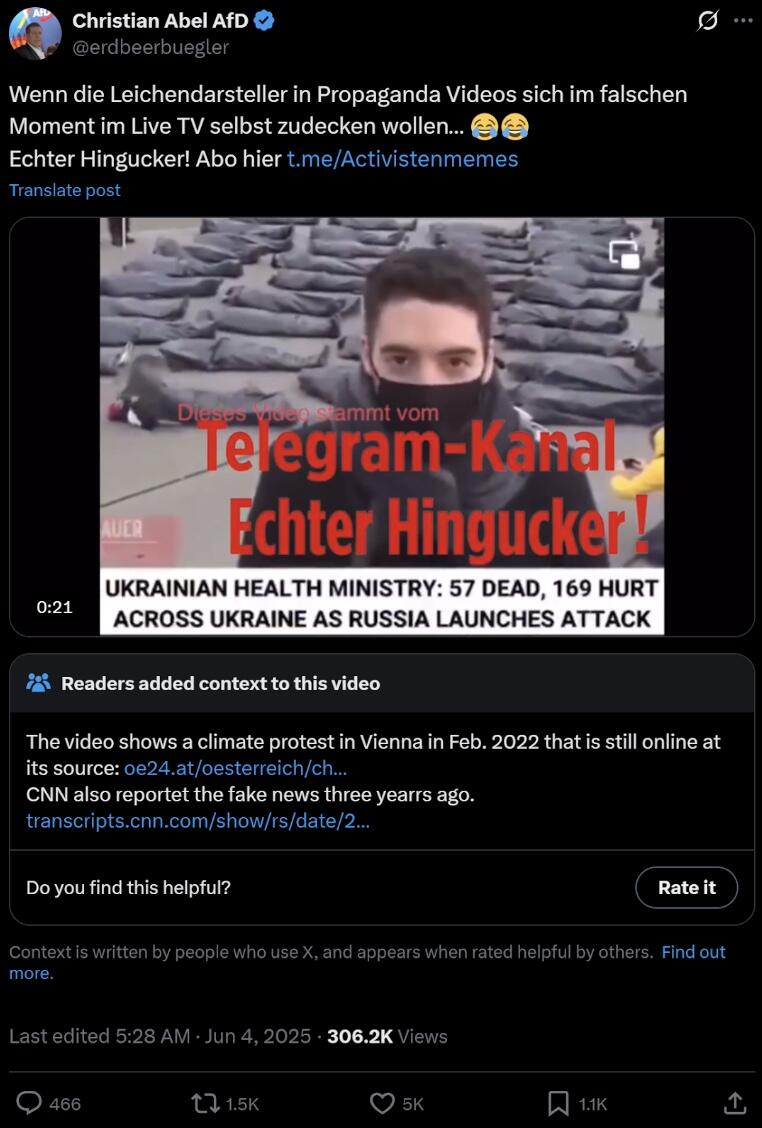 Faktencheck: Was hat es mit der sich bewegenden "Leiche" auf sich? | 1&1