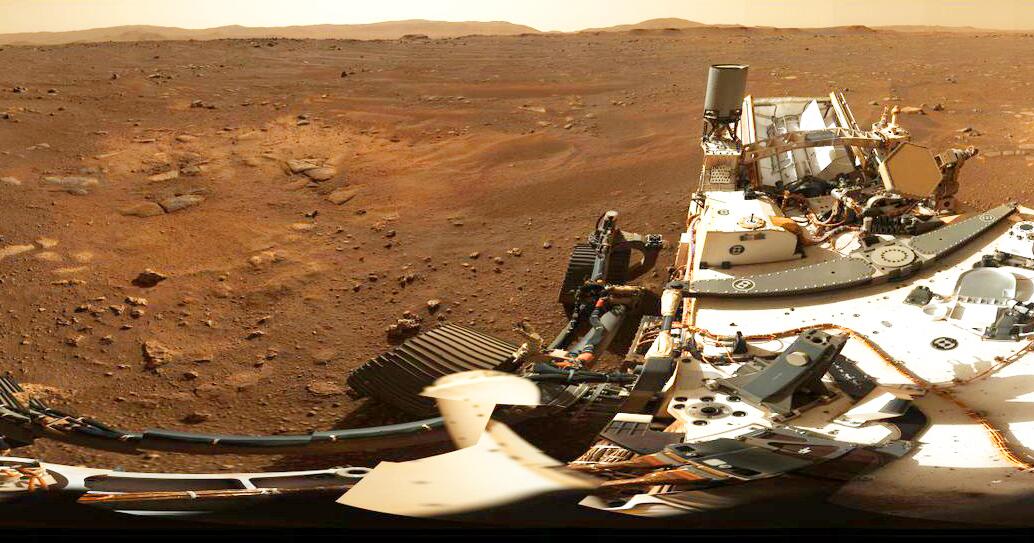 Mars-Rover "Perseverance" schickt hochaufgelöstes Panorama-Bild | 1&1