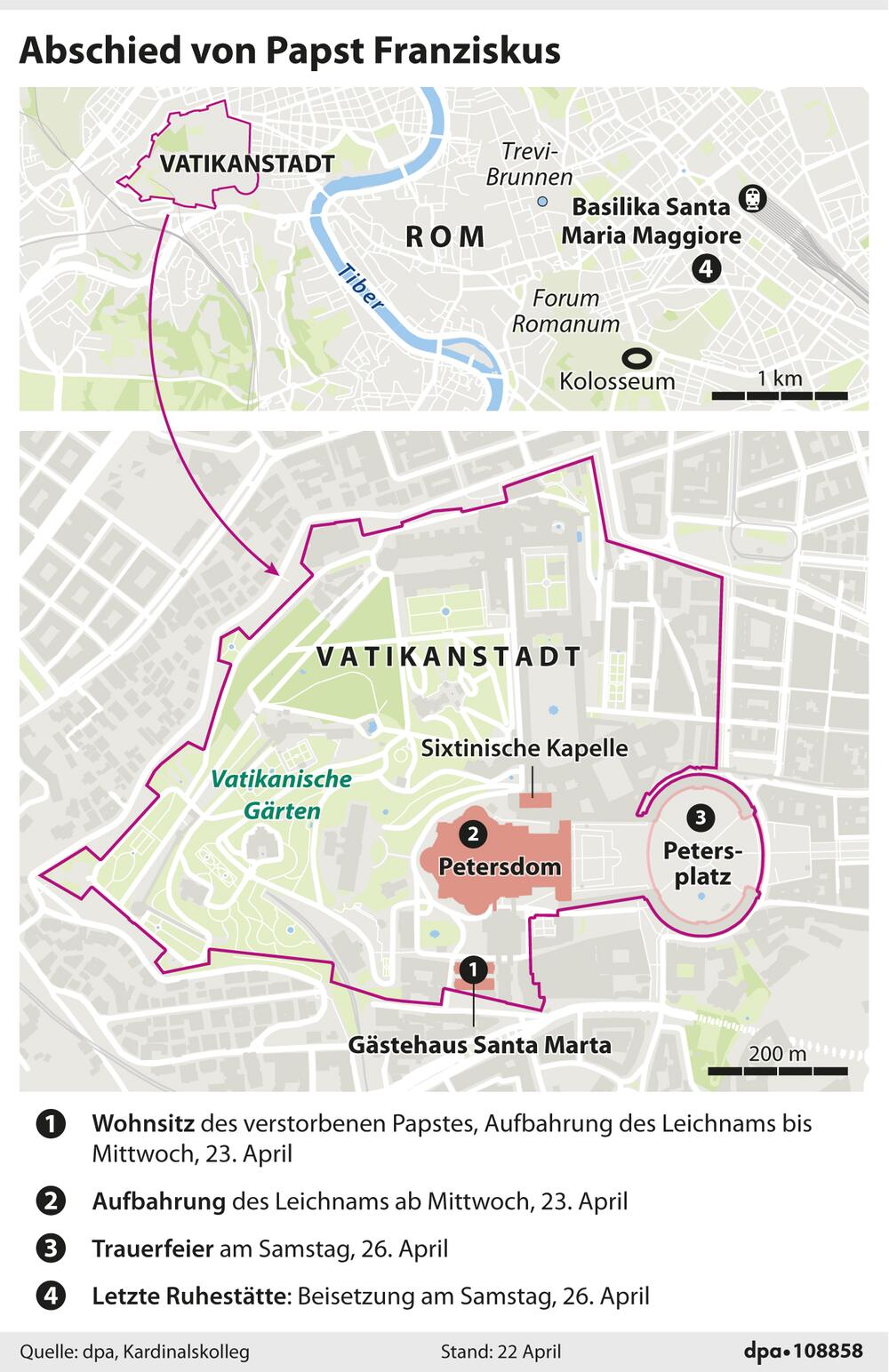 Abschied vom Papst im Live-Ticker: Zehntausende nehmen Abschied am Sarg ...