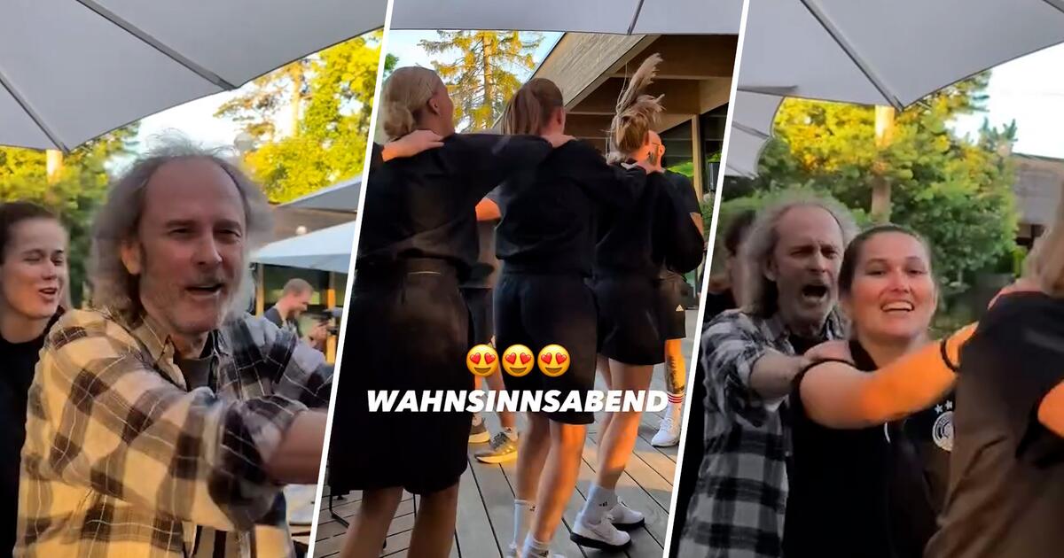 Wolfgang Petry überrascht DFB-Frauen im EM-Trainingslager - Video | 1&1