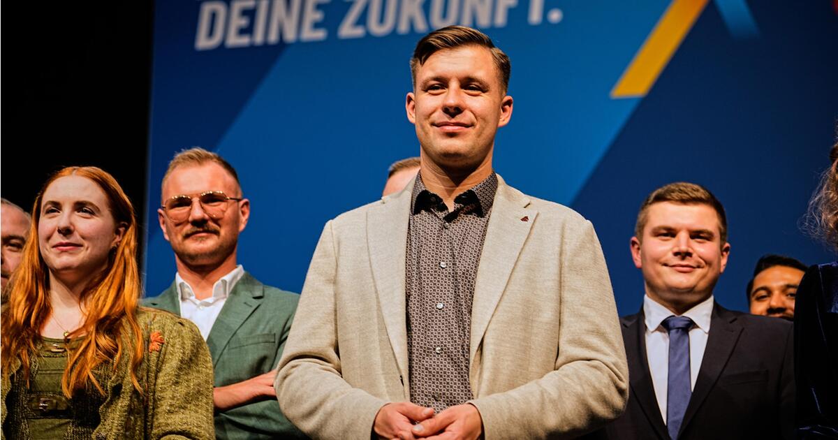 Jean-Pascal Hohm führt neue AfD-Jugend an | 1&1