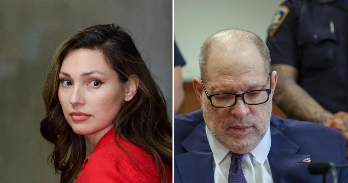 Jessica Mann beschreibt Harvey Weinstein als "Dr. Jekyll und Mr. Hyde ...