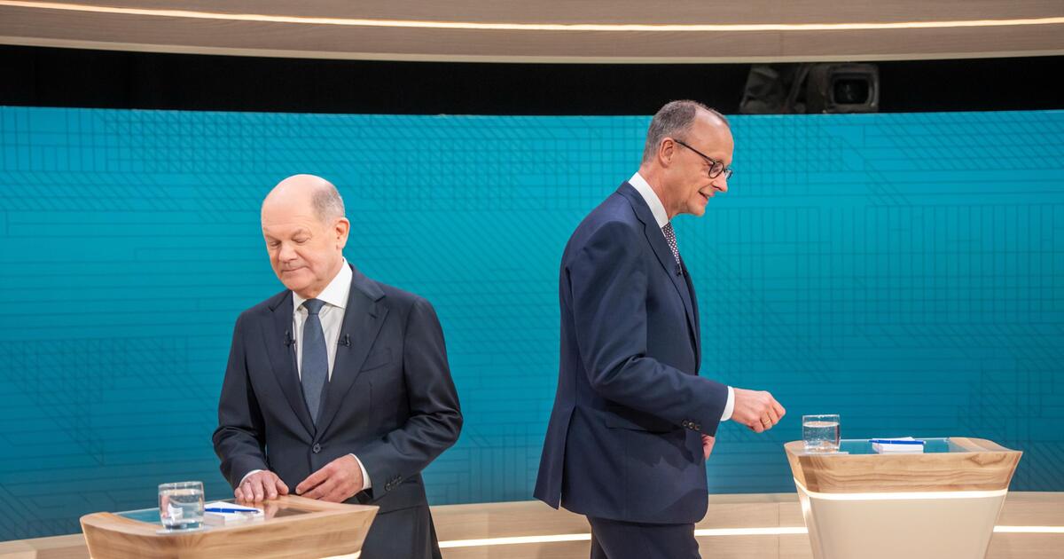 Letzter TV-Schlagabtausch: Scholz und Merz im Fokus | 1&1