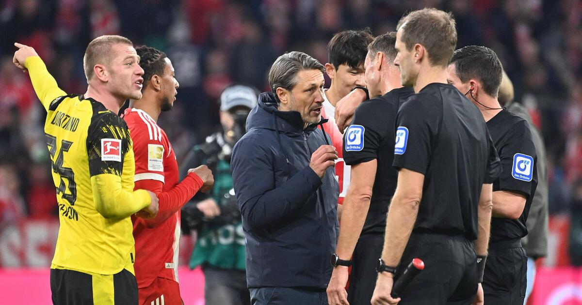 "Hat alles zerpfiffen": BVB-Trainer Kovac wütet über Schiedsrichter | 1&1
