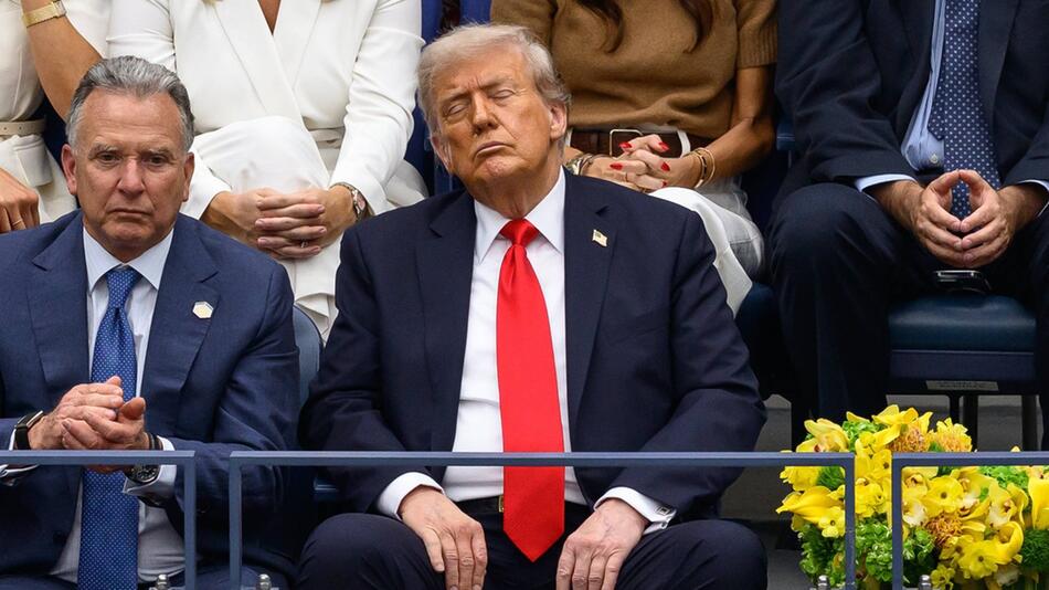 Donald Trump nickt bei den US Open offenbar ein | 1&1